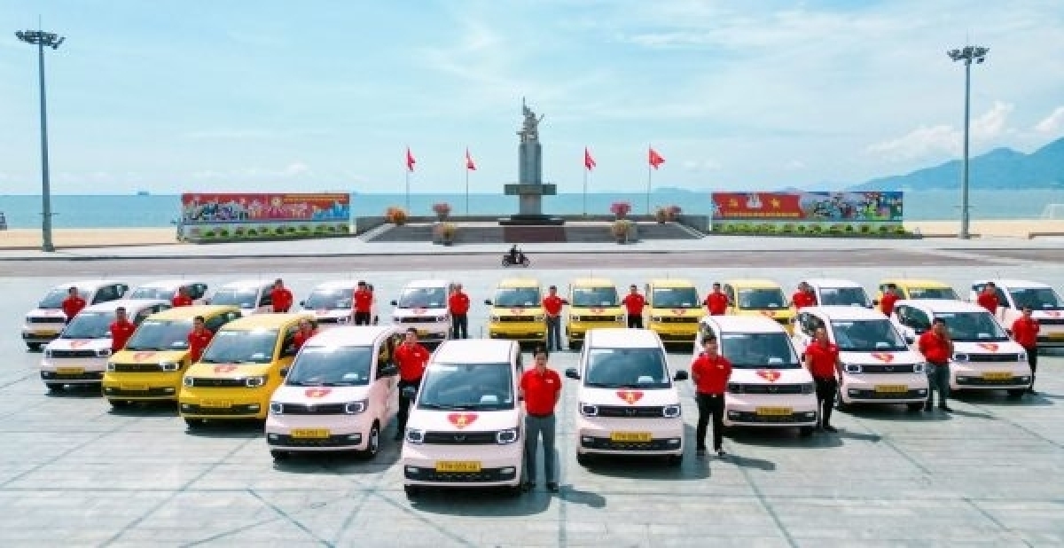 Taxi điện Wuling Mini EV phát triển đội xe 350 chiếc tại Bình Định ...