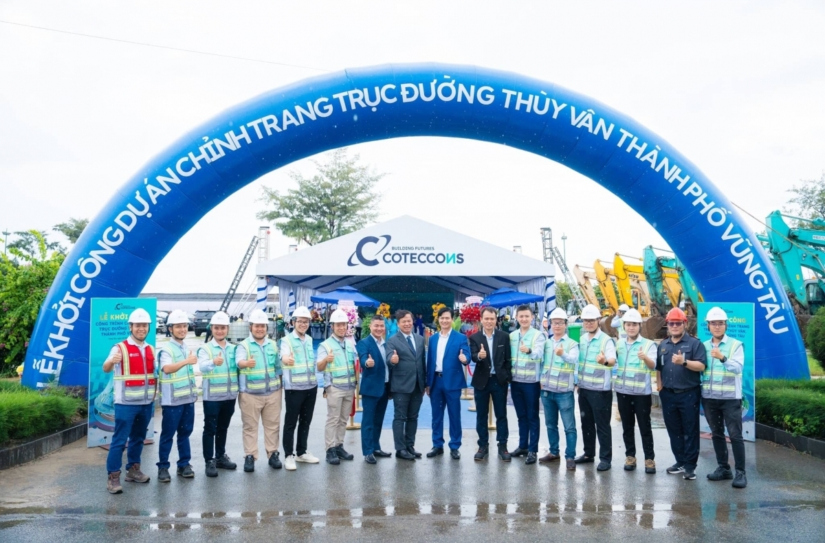 Coteccons (CTD) khởi công gói thầu thuộc dự án hơn 1.000 tỷ đồng nâng ...